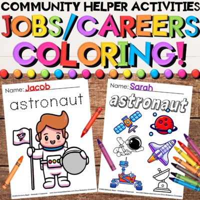 COMMUNITY HELPERS ACTIVITIES FOR KINDERGARTEN - Kimberly's Classroom
