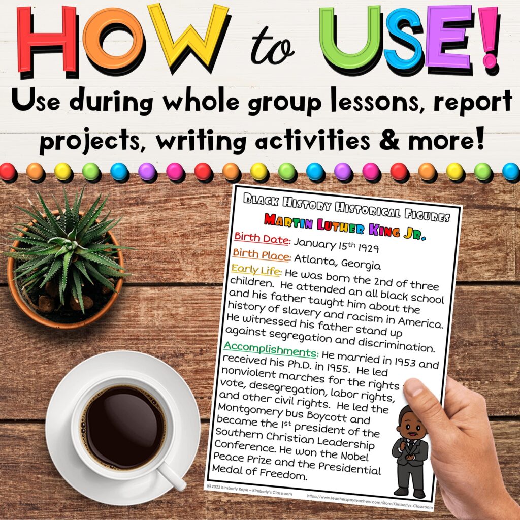 21 FUN AND EDUCATIONAL BLACK HISTORY MONTH ACTIVITIES FOR STUDENTS ...