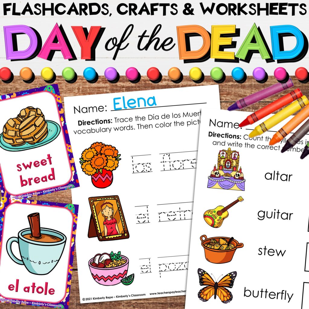 HOW TO CELEBRATE DAY OF THE DEAD IN YOUR CLASSROOM - Kimberly's Classroom